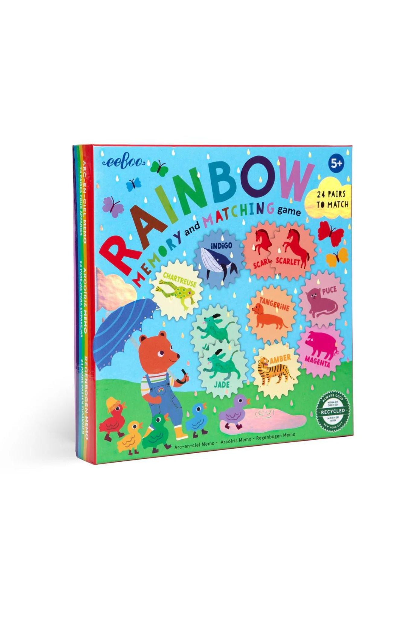 Rainbow Matching Game (3+ Years) – Bowfish Kids