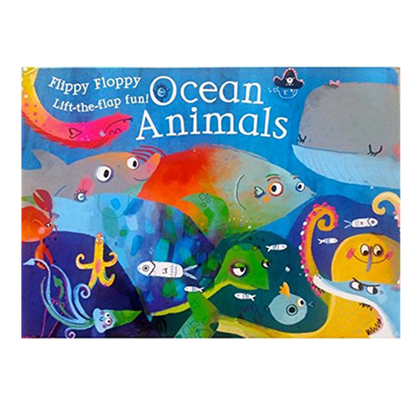 Flippy Ocean Animals Book (3-6 Years) – Bowfish Kids