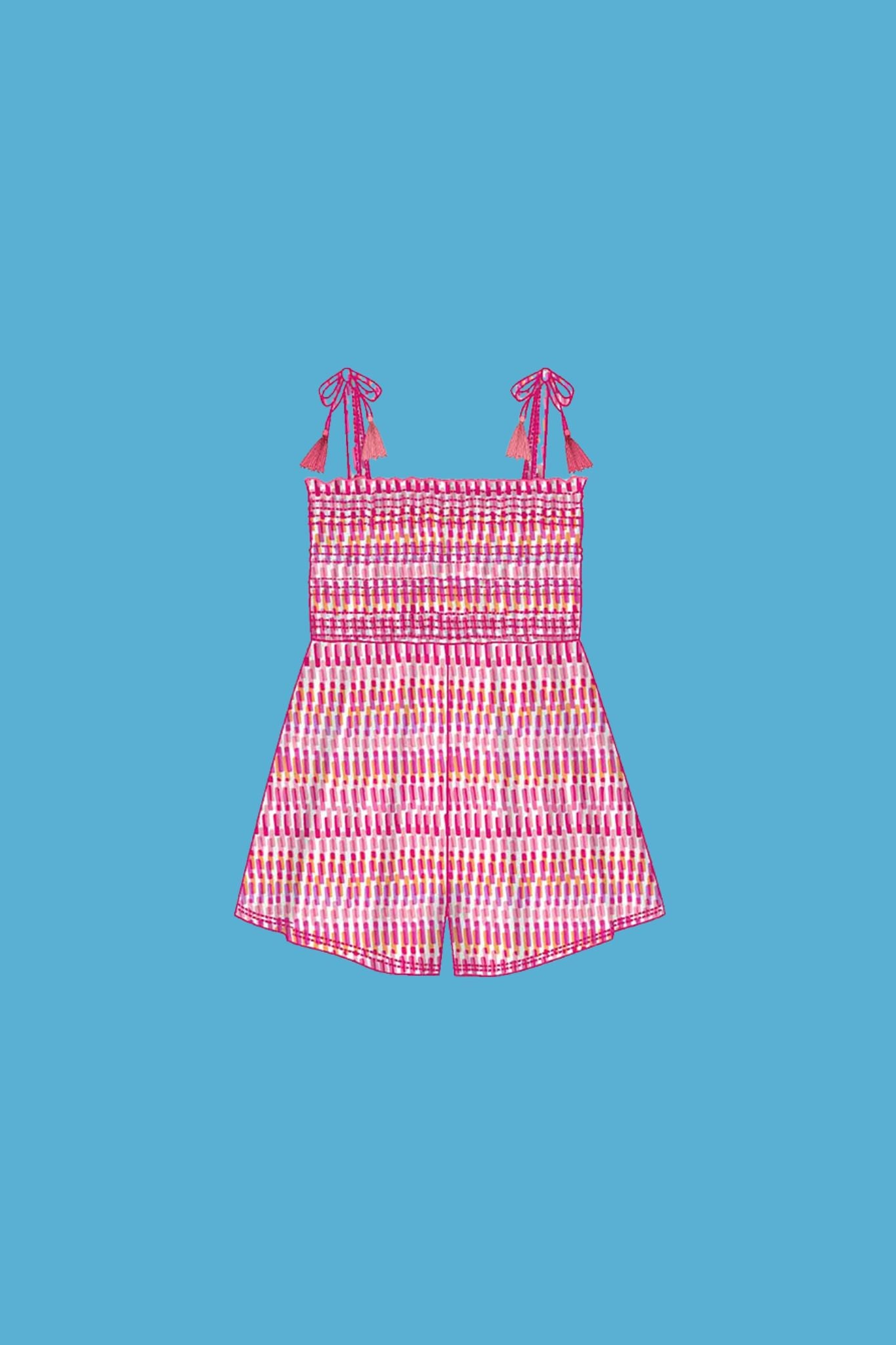 Magenta Seashell Jumpsuit (Toddler Girl) – Bowfish Kids