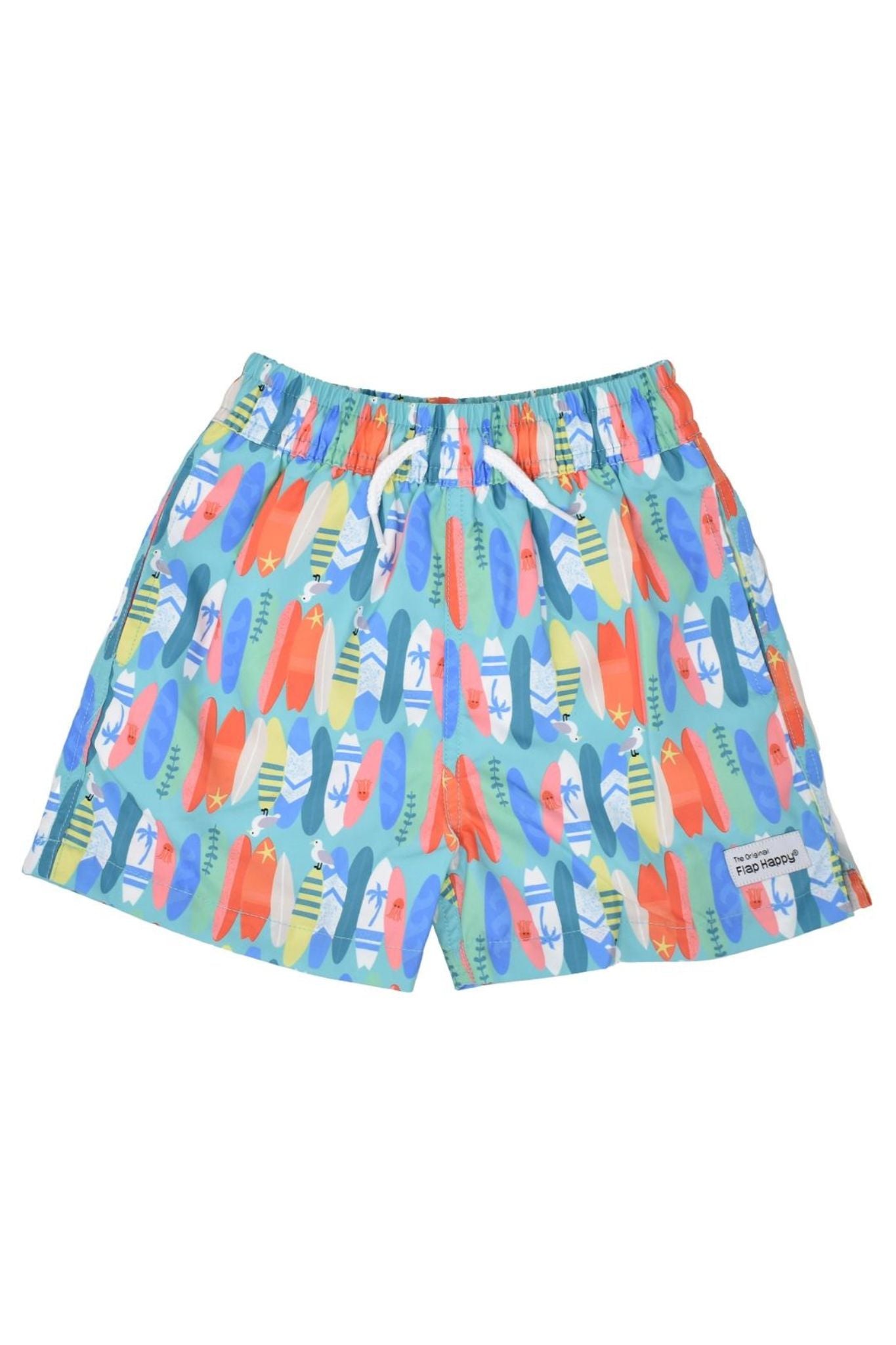 UPF 50 Surf Safari Trunks with Liner (Boy) – Bowfish Kids