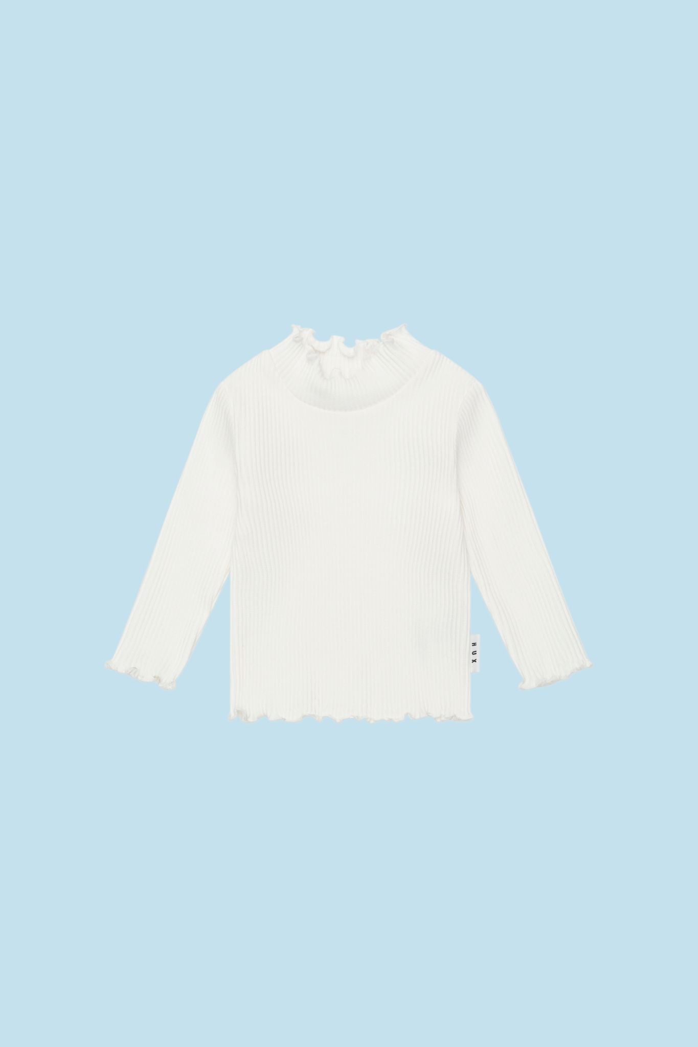 Almond Milk Rib Skivvy Top (Baby Girl) – Bowfish Kids