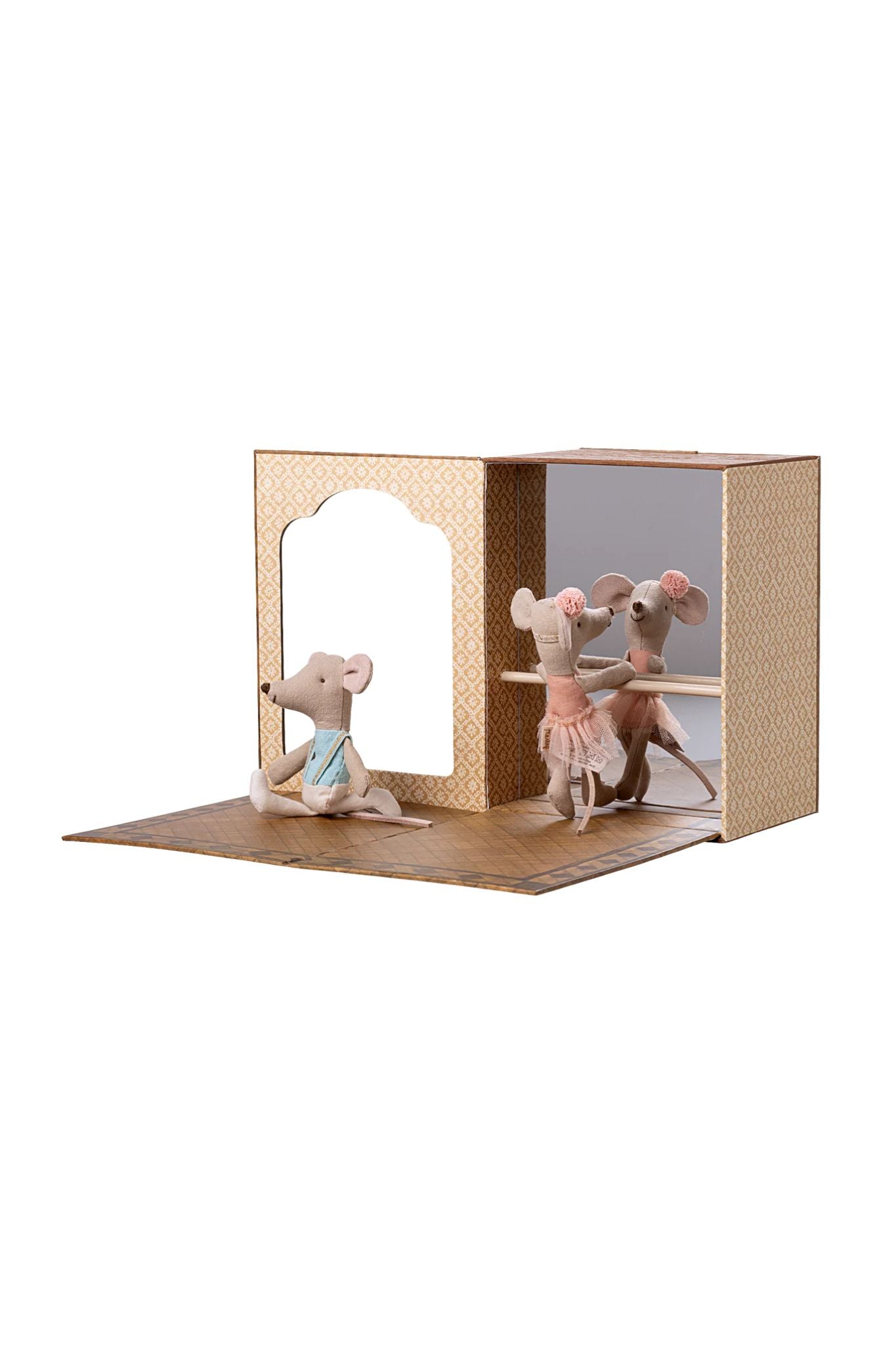 Ballet Mice in Dance Studio - Little Brother & Sister – Bowfish Kids