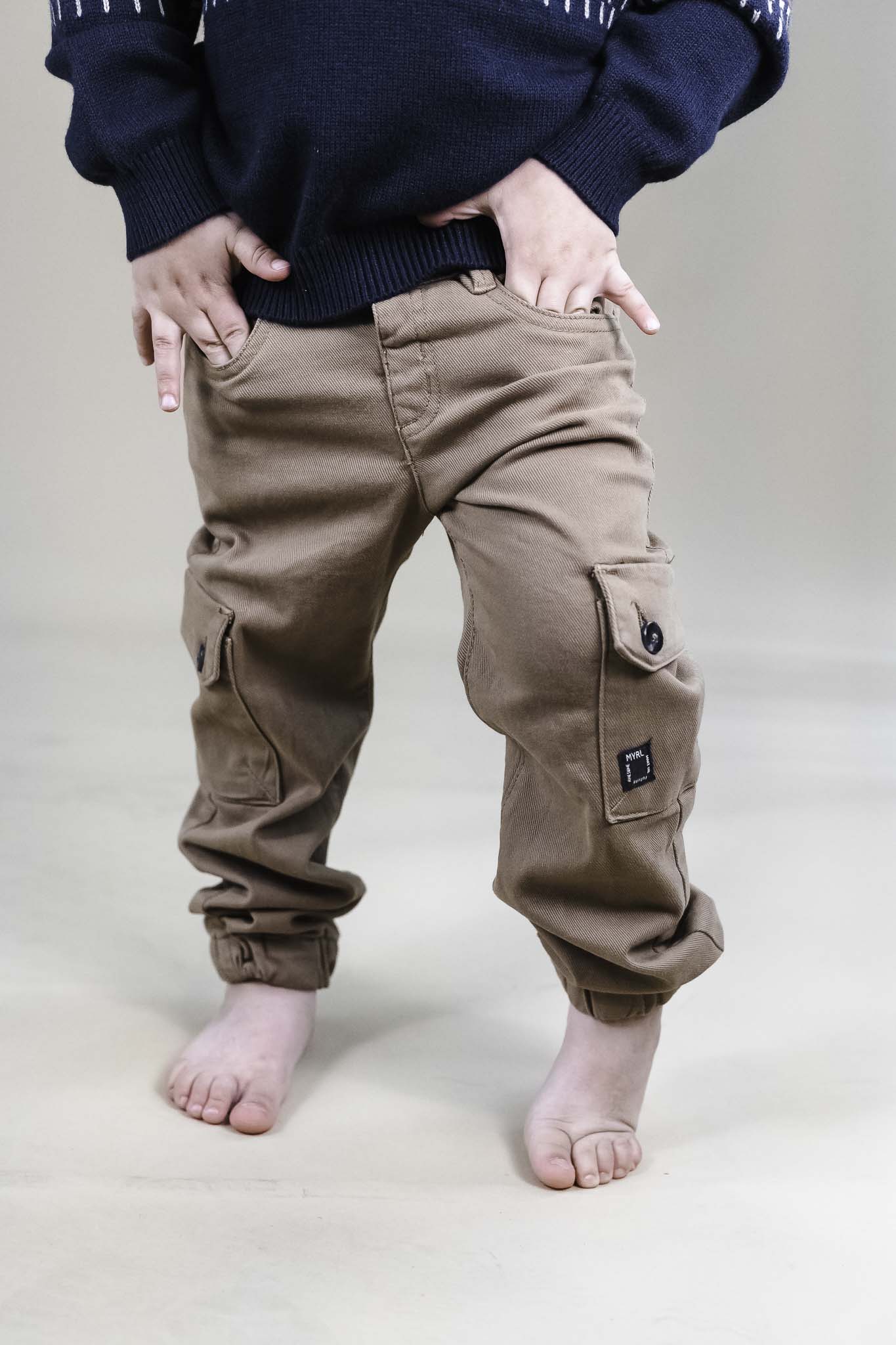 Caramel Cargo Pants (Boy) – Bowfish Kids