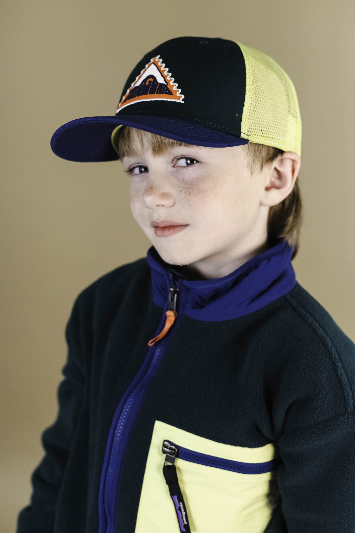 Cascade Green Trucker Hat (Boy) – Bowfish Kids