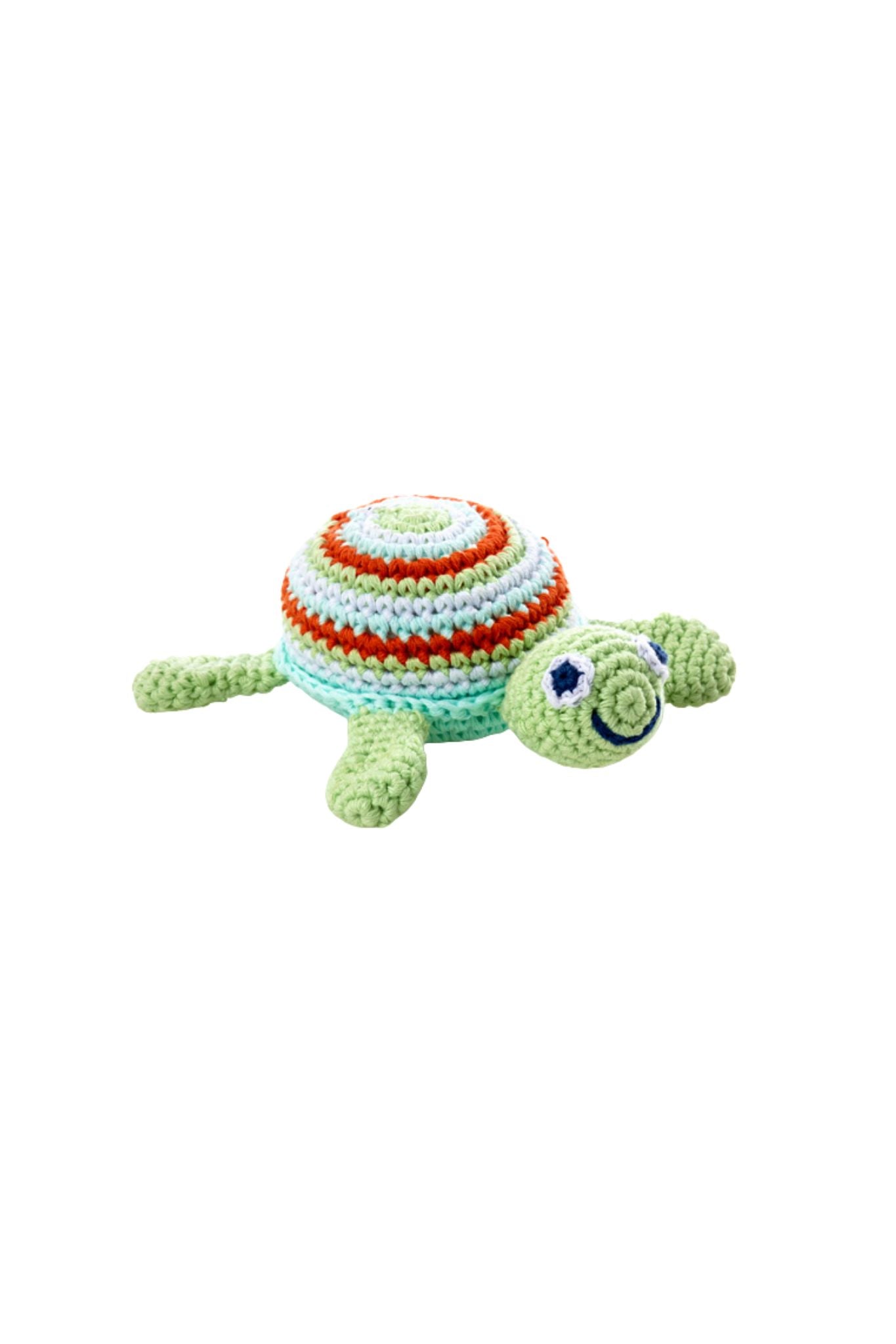 Handmade Pebble Sea Turtle Rattle – Bowfish Kids