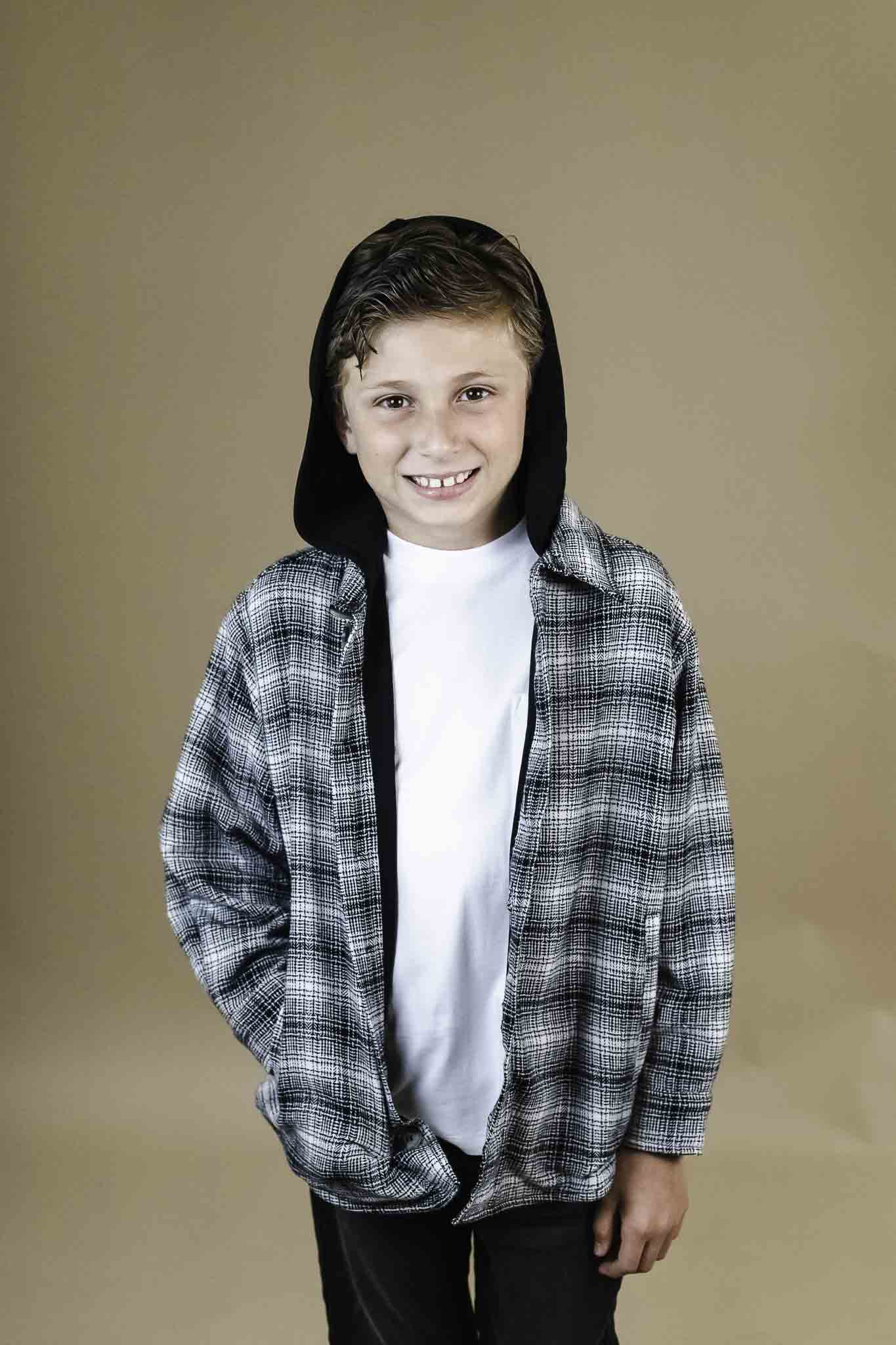 Hugin Moon Check Shacket (Boy) – Bowfish Kids