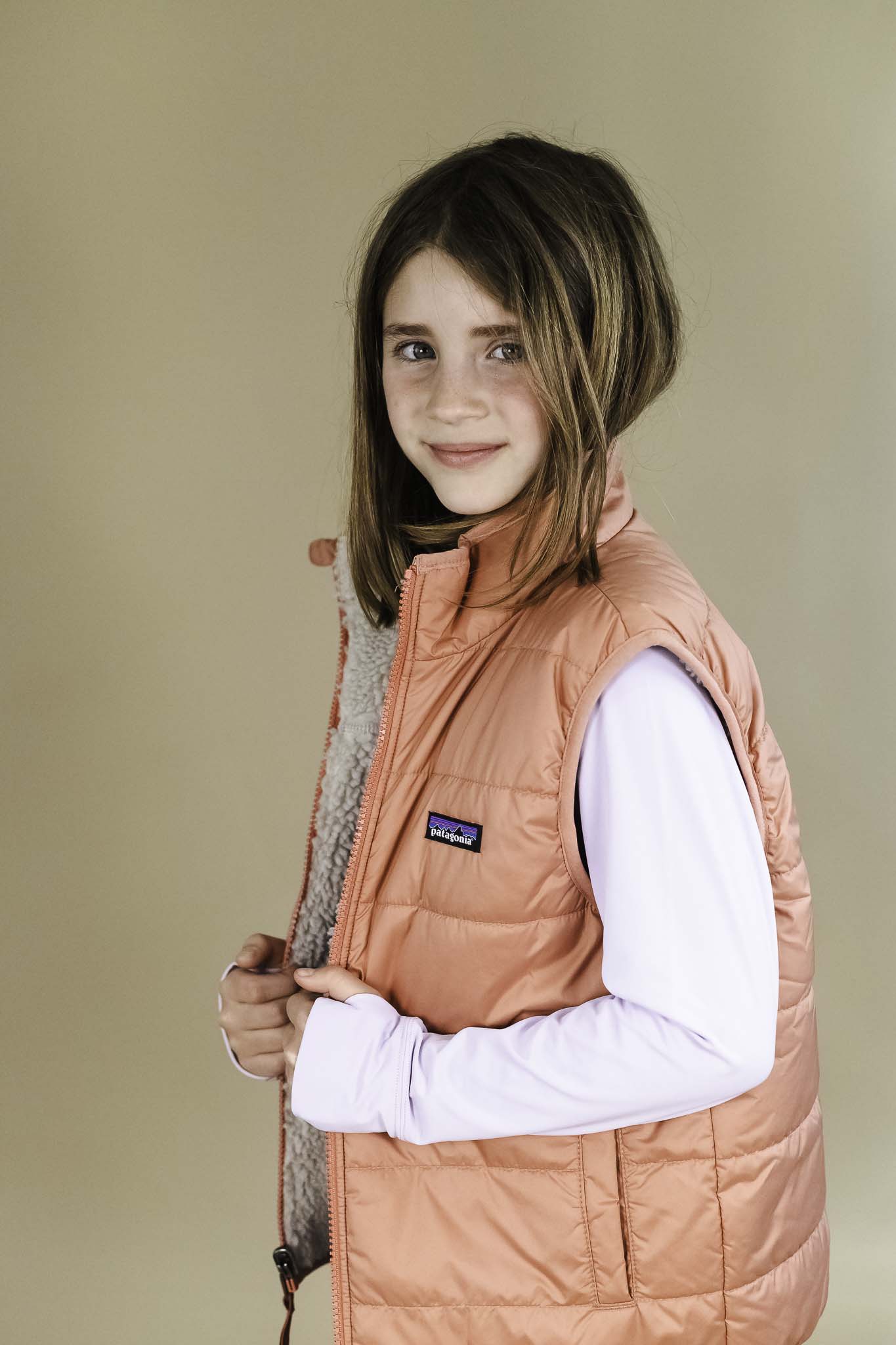 Moment Pink Reversible Freddy Vest (Girl) – Bowfish Kids