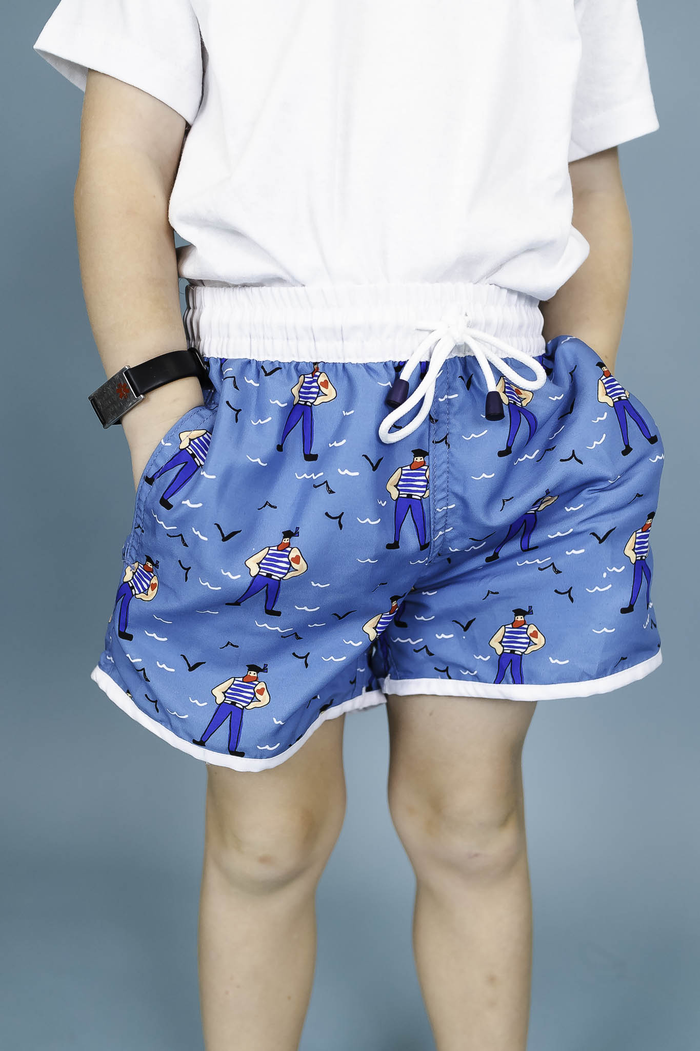 Pirate Swim Short (Toddler Boy) – Bowfish Kids