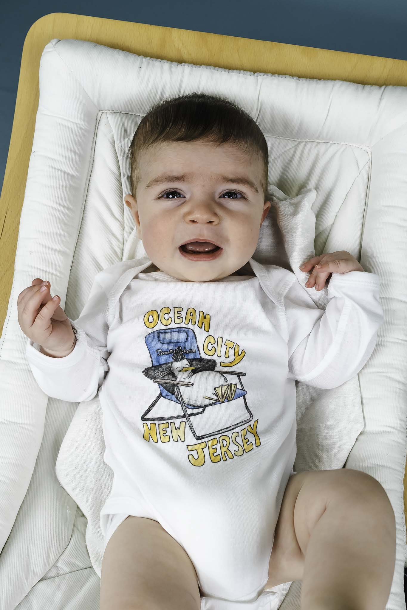 OCNJ Seagull Long Sleeve Onesie (Baby Unisex) – Bowfish Kids