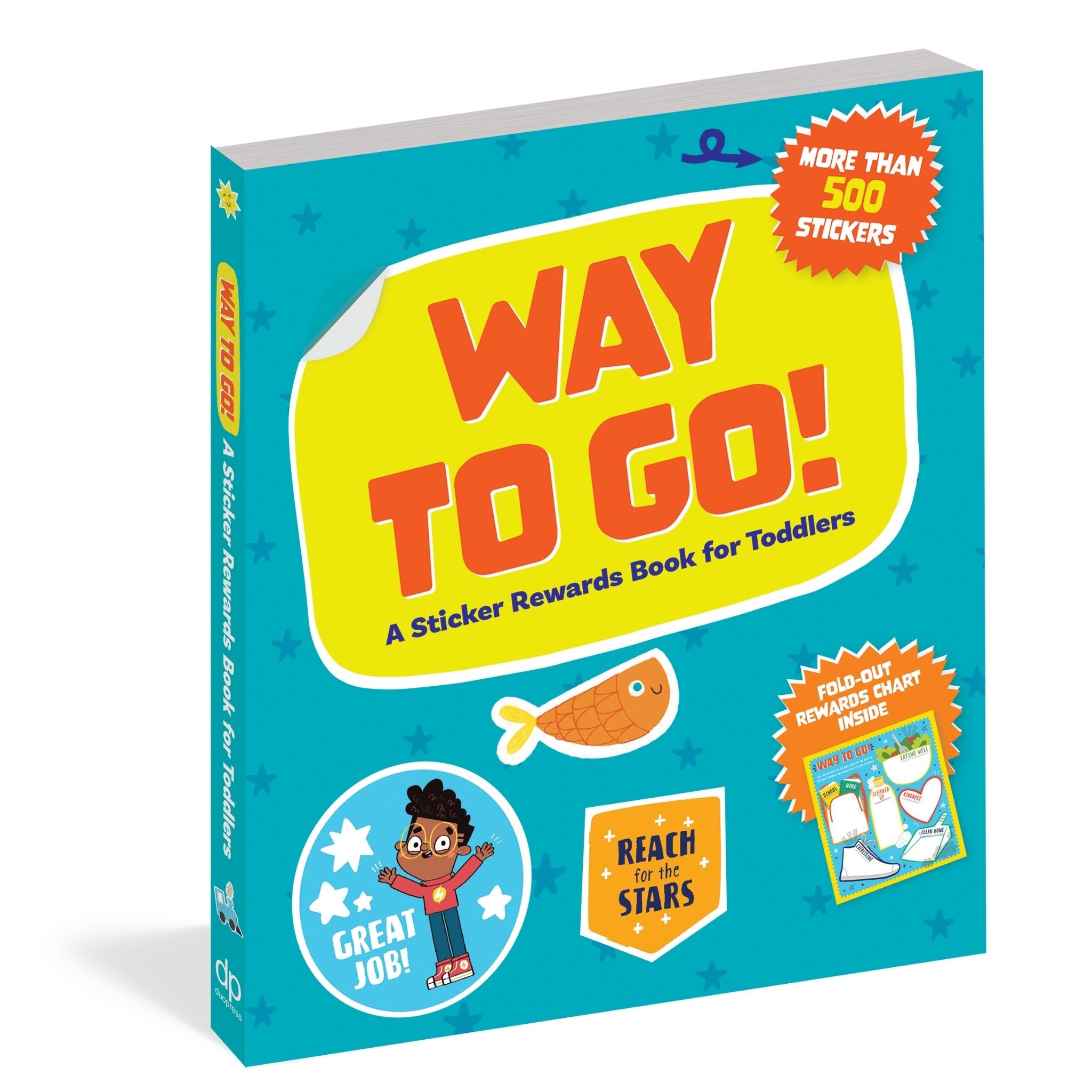 Way to Go Sticker Rewards Book – Bowfish Kids