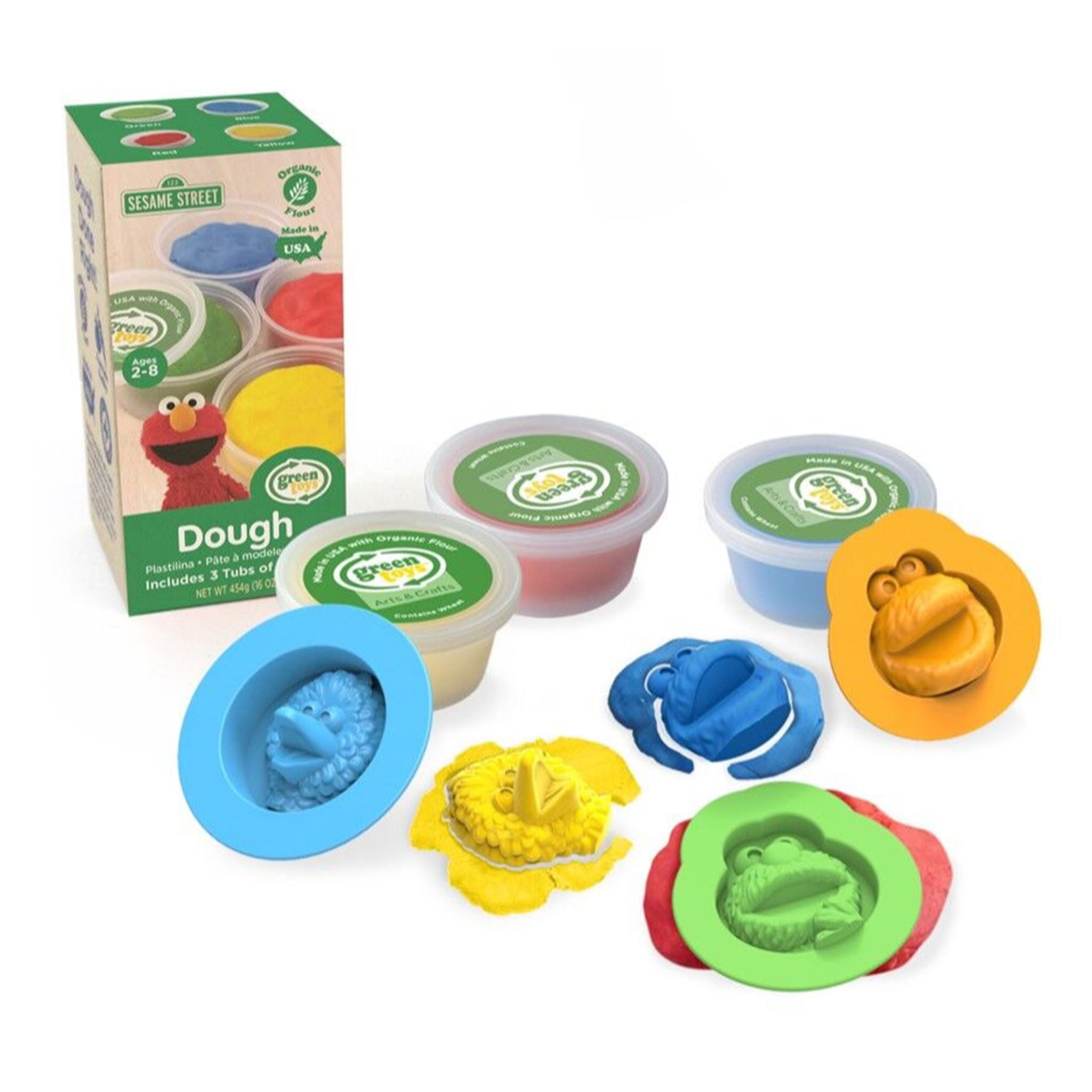 Sesame Street Character Stamp Dough Set (2+ Years) – Bowfish Kids