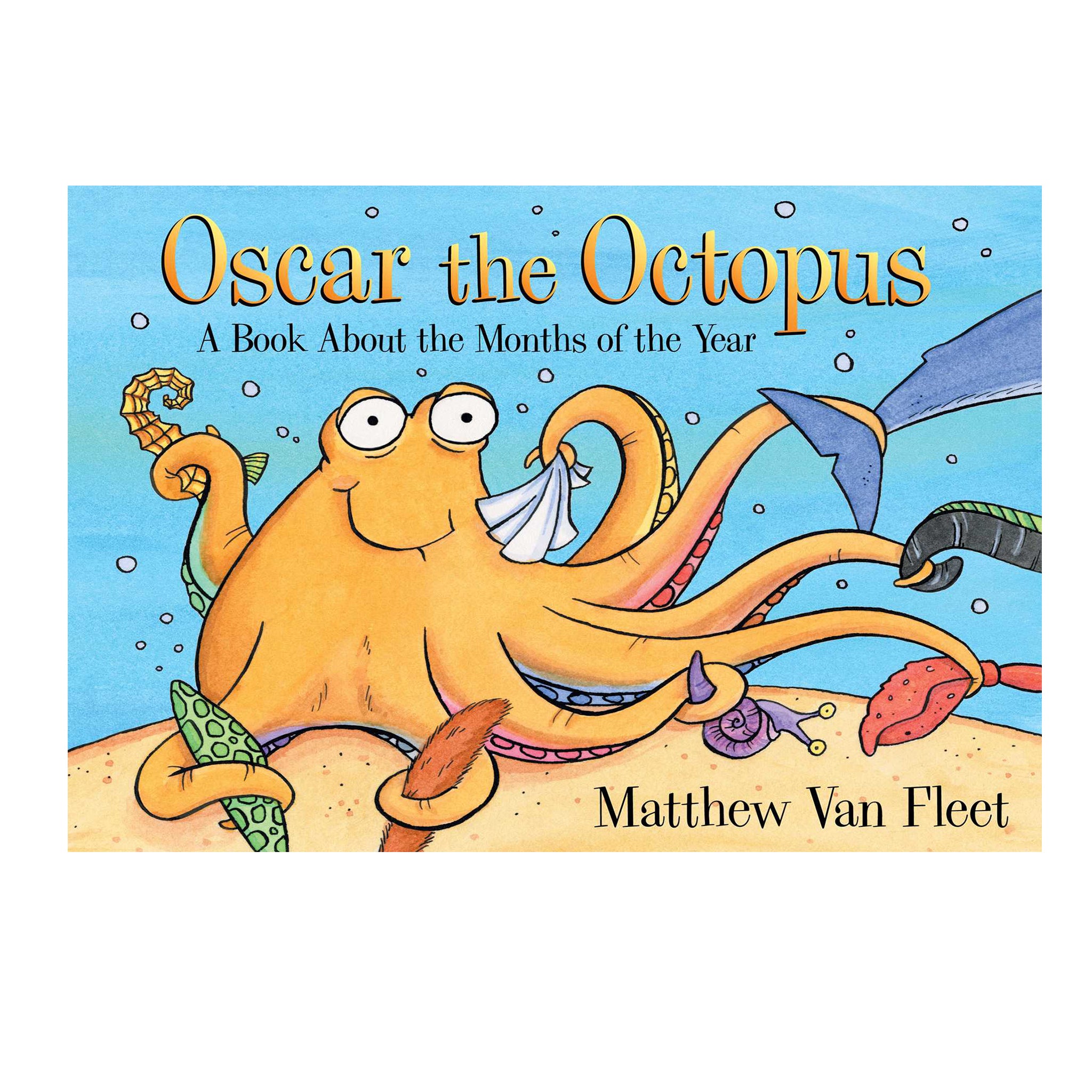 Oscar the Octopus Book (0+ Months) – Bowfish Kids
