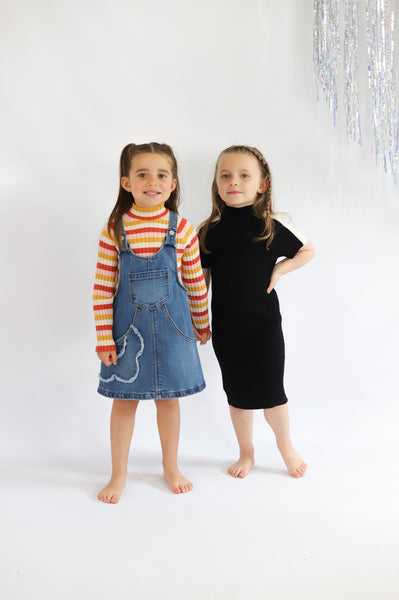 Black Bodycon Dress (Tween Girl) – Bowfish Kids